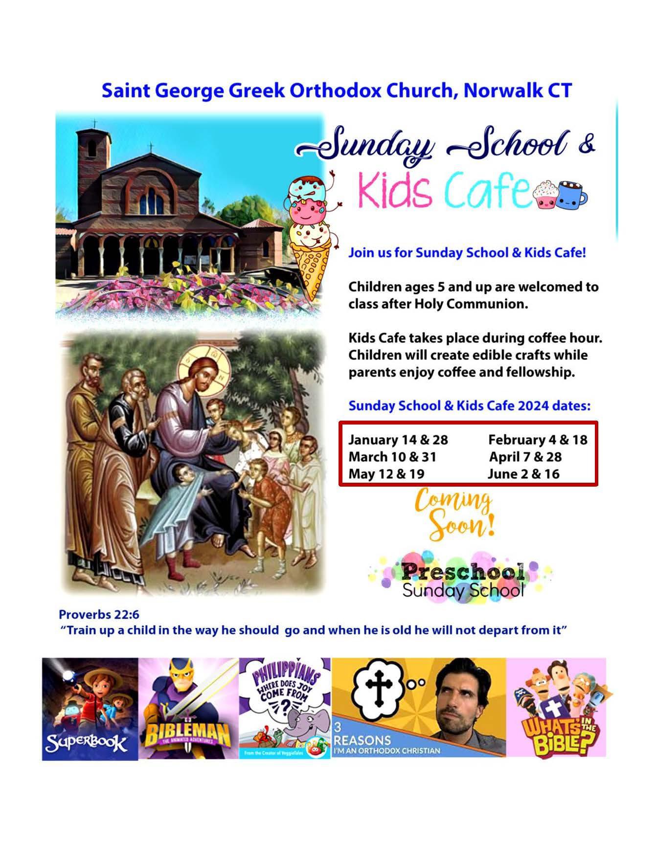 Sunday School / JOY | St. George Greek Orthodox Church